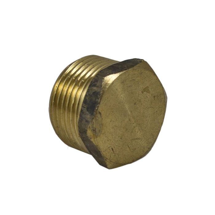 Brasshards 15mm Brass Threaded Hex Plug LF - Bunnings Australia