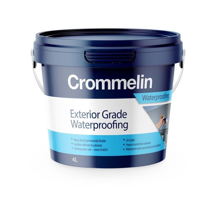 Crommelin 4L Exterior Grade Brushable Waterproofer - Bunnings Australia