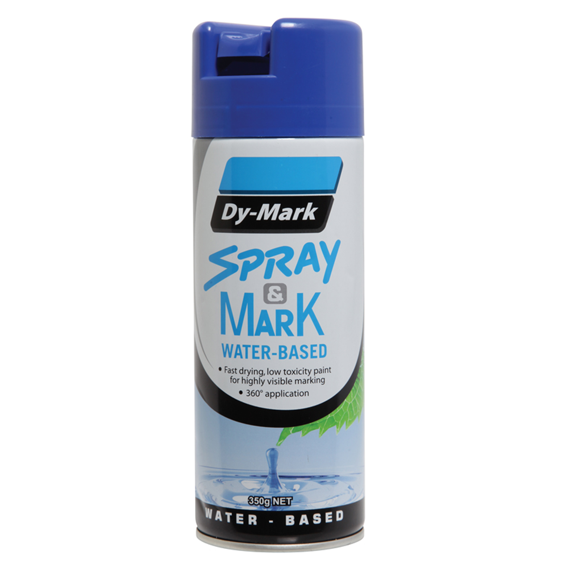 Dy-Mark 350g Blue Spray & Mark Water Based Spray Paint - Blue ...