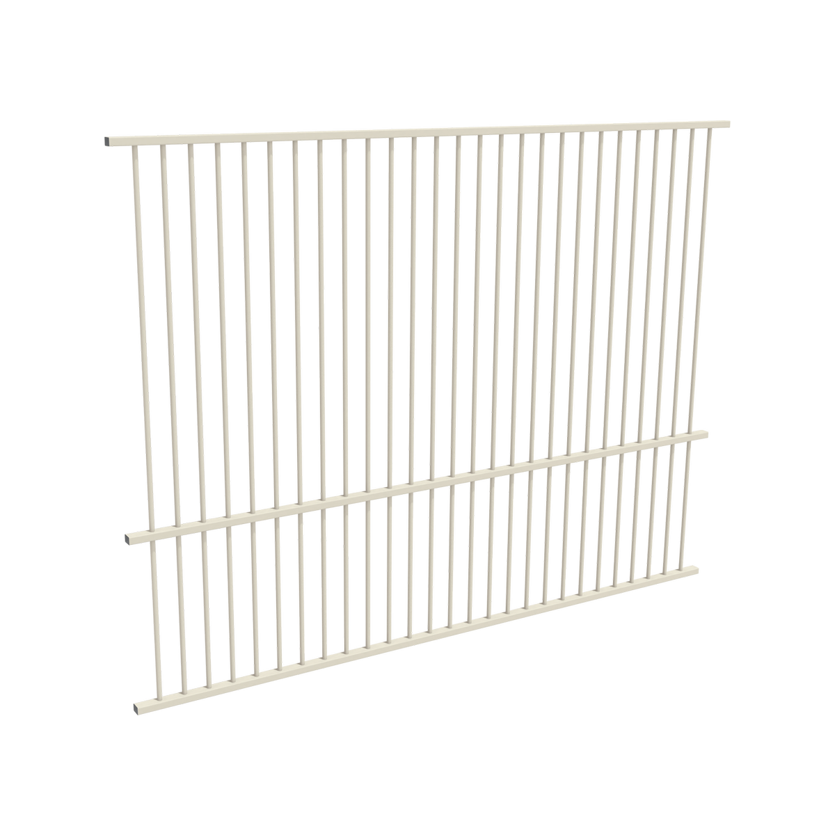 ProtectorAl 2400 x 1800mm Surfmist Aluminium Flat Top Pool Fence Panel ...