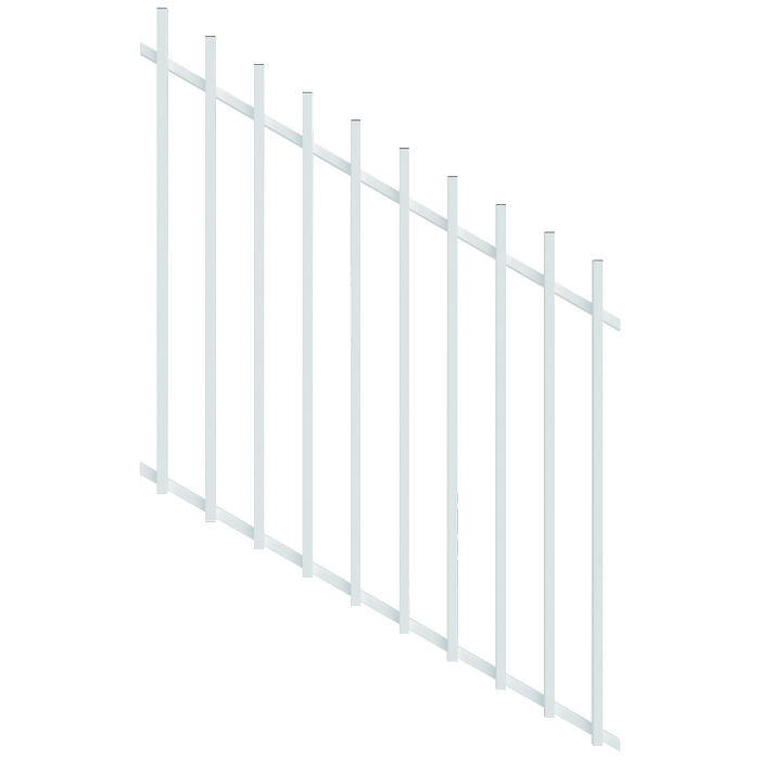 ProtectorAl 350 - 1200 x 1200mm Pearl White Raked 16-30º Batten Pool ...