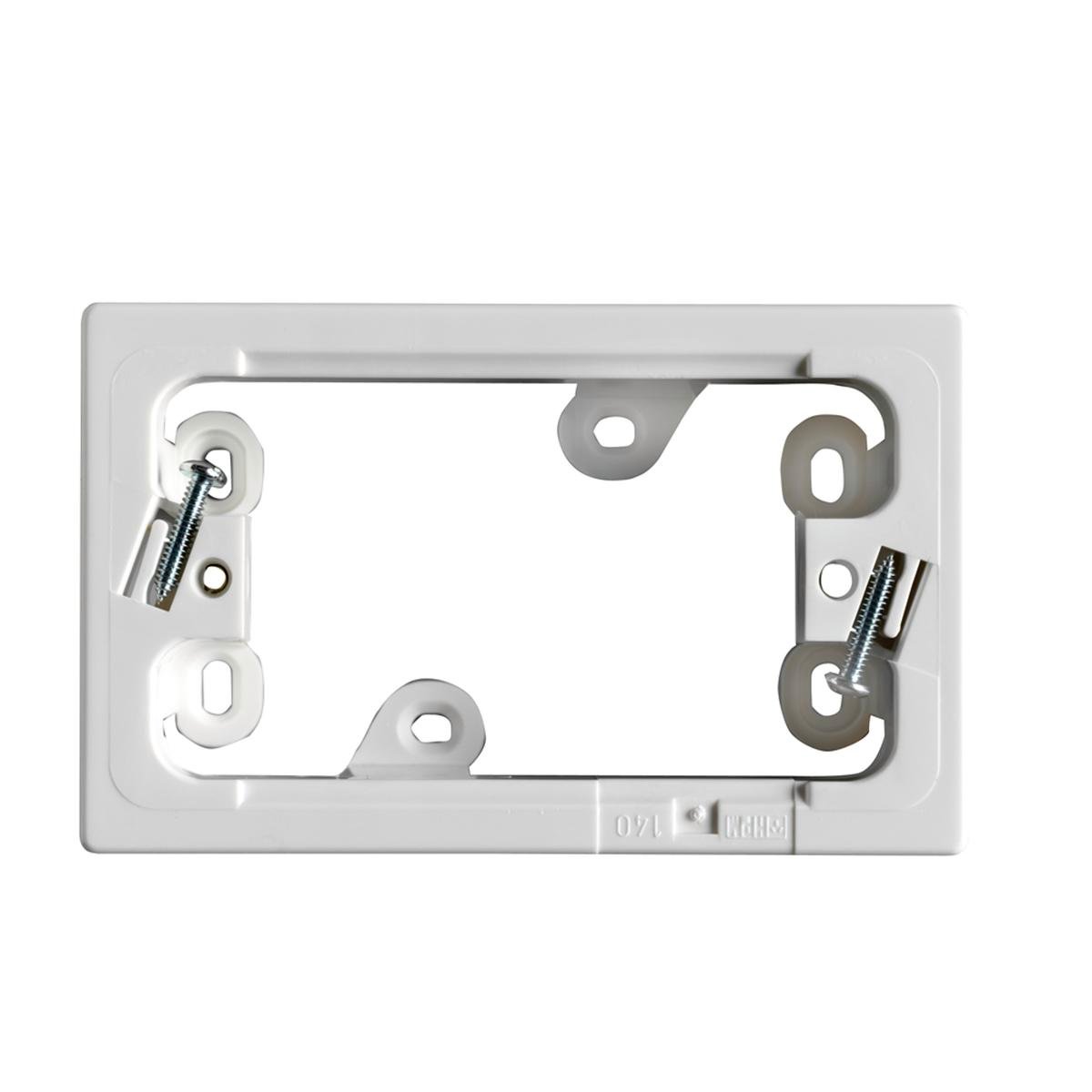 HPM 37mm Deep Surface Mounting Block - 10 Pack - Bunnings Australia
