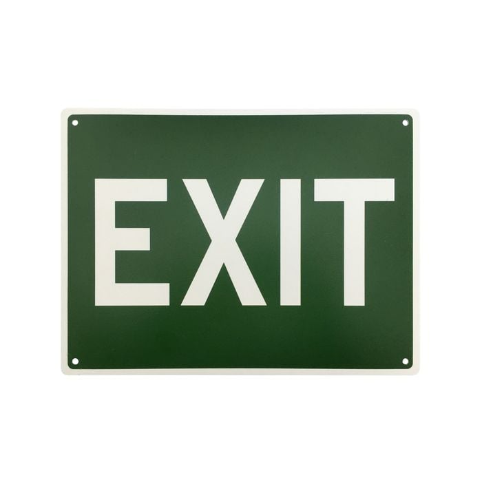 Brutus Exit 300 x 225mm Plastic Sign - Bunnings New Zealand