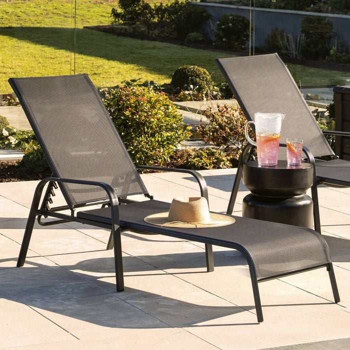 Marquee Sling Sun Lounger - Bunnings New Zealand