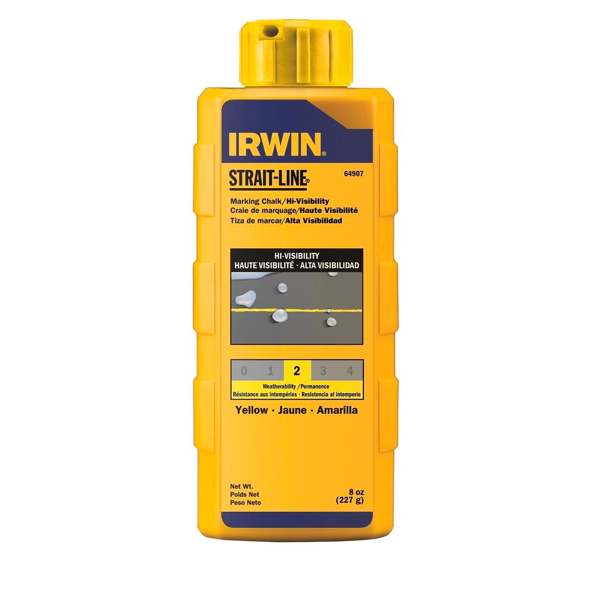 IRWIN 8oz Yellow Straitline Chalk Powder - Bunnings Australia