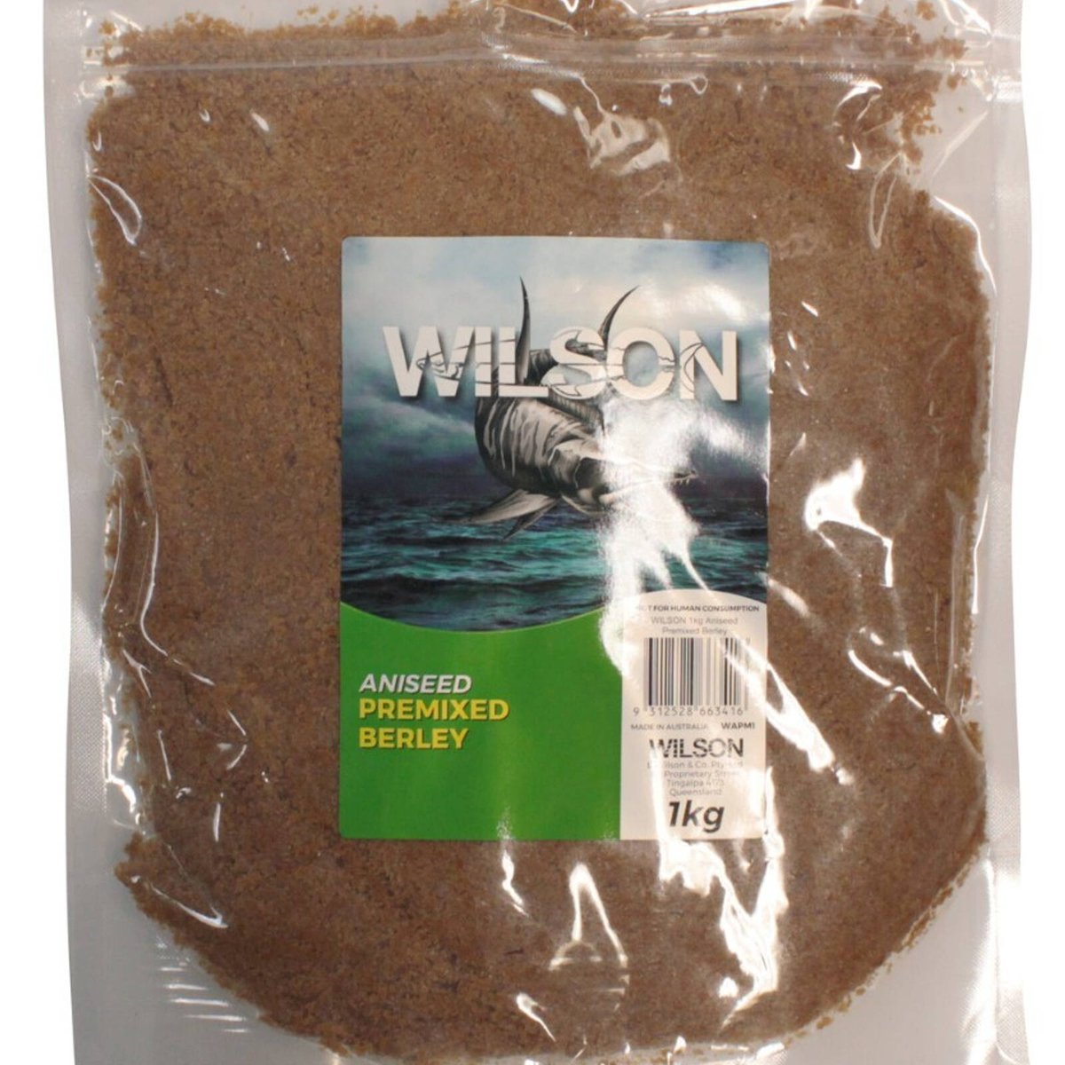1kg Pack of Wilson Premixed Aniseed Berley - Fish Attractant - Bunnings ...