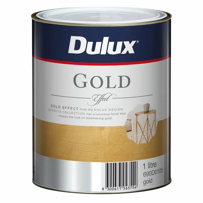 Dulux Design Gold Effect Paint - 1L - Bunnings Australia