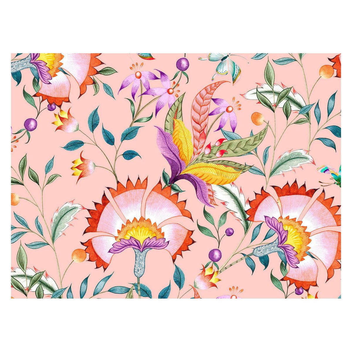 Wallpaper Spring Sprung Peach - Bunnings Australia