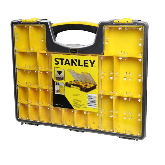 Stanley Pro Series Shallow 25 Compartment Organiser - Bunnings Australia