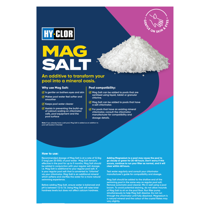 Hy-Clor 12.5kg Mag Salt - Bunnings New Zealand