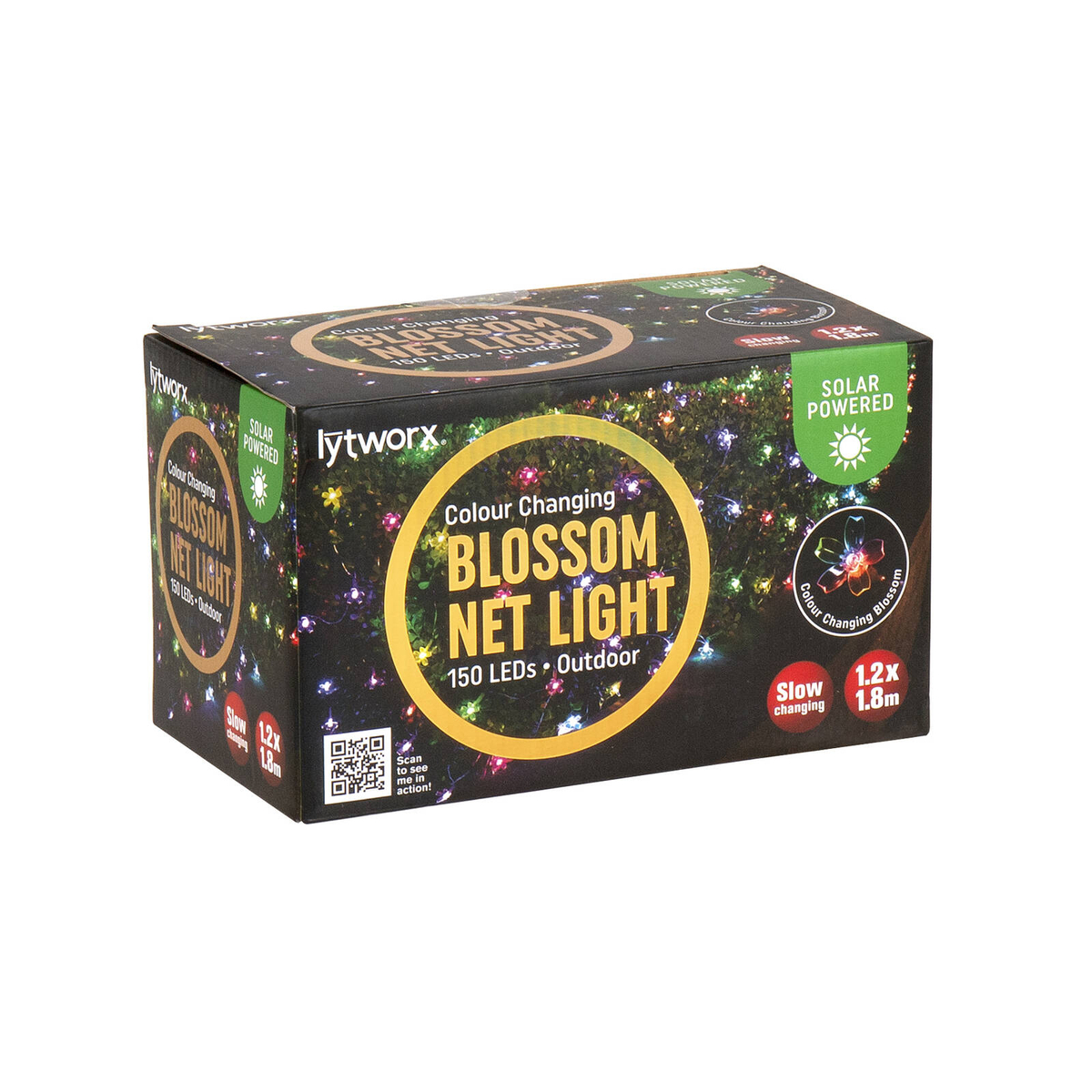 Lytworx Colour Changing Solar Blossom Net Lights - Bunnings New Zealand