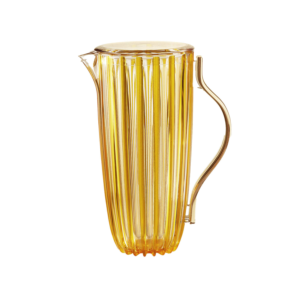 Guzzini Dolcevita 27cm/1.75L Pitcher w/ Lid - Amber - Bunnings Australia
