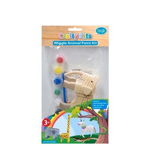 Boyle Wood Wiggle Animal Paint Kit - Bunnings Australia