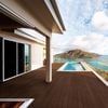 Ekodeck 137 x 23mm 5.4m Dark Brown Classic Grooved Composite Decking ...