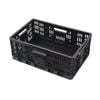 Tactix 43L Black Collapsible Crate - Bunnings Australia