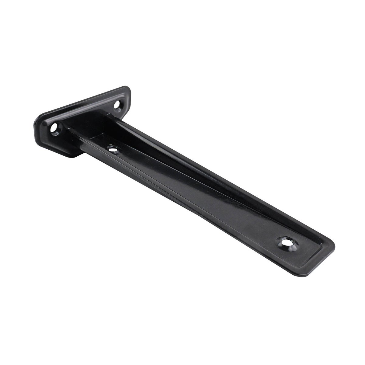 Carinya 189 x 39mm Black Floating Shelf Bracket - Bunnings Australia