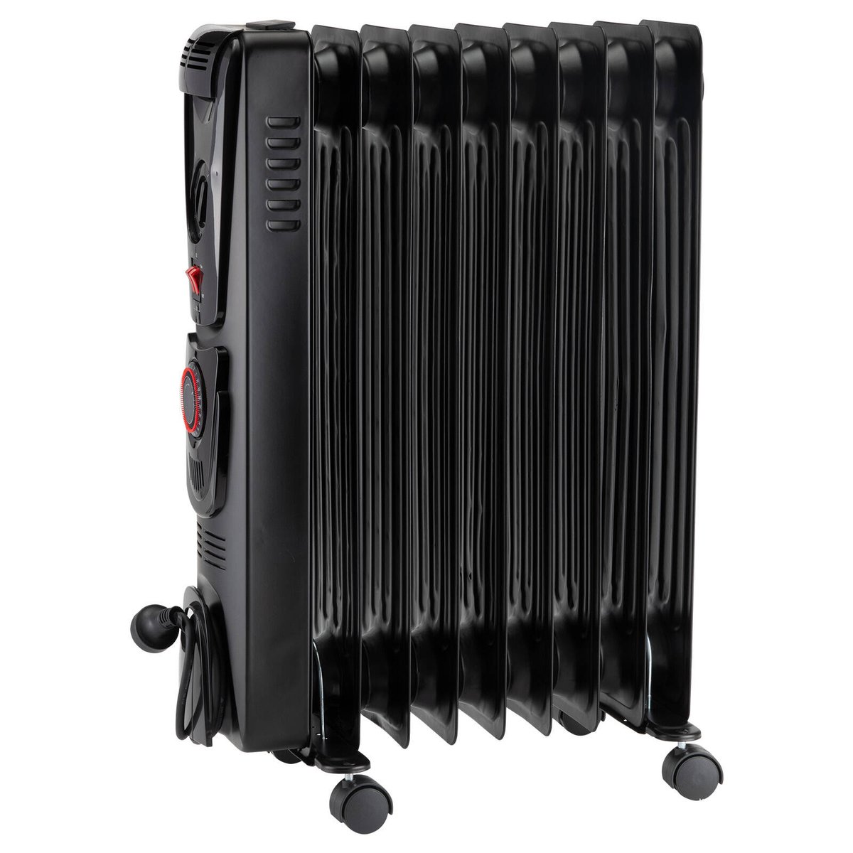 Arlec 1500W 7 Fin Oil Heater With 24Hr Timer - Bunnings Australia