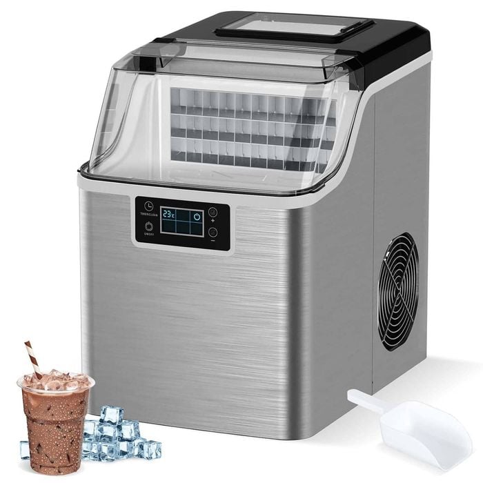 Advwin 20kg Ice Maker Machine Clear Cube Making Countertop Home ...