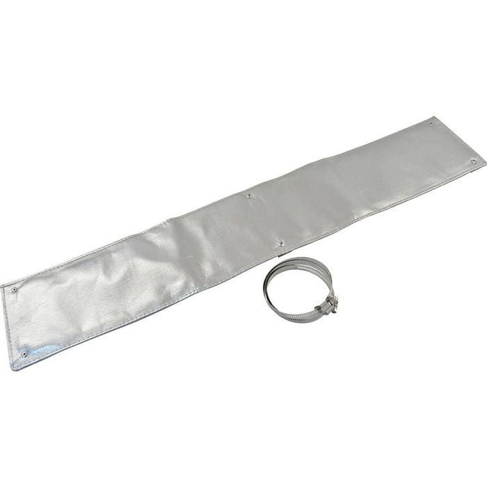Cal Custom Heat Solutions Exhaust Heat Shield Kit W/Clamps, 6" X 3 ...