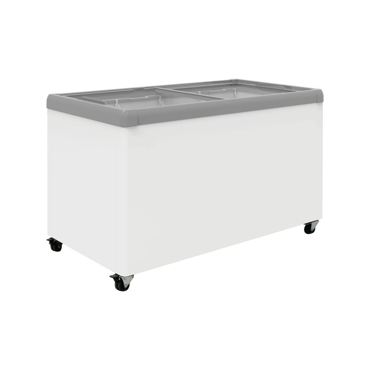 Exquisite Flat Glass Display Chest Freezers with 4 Baskets - Bunnings ...