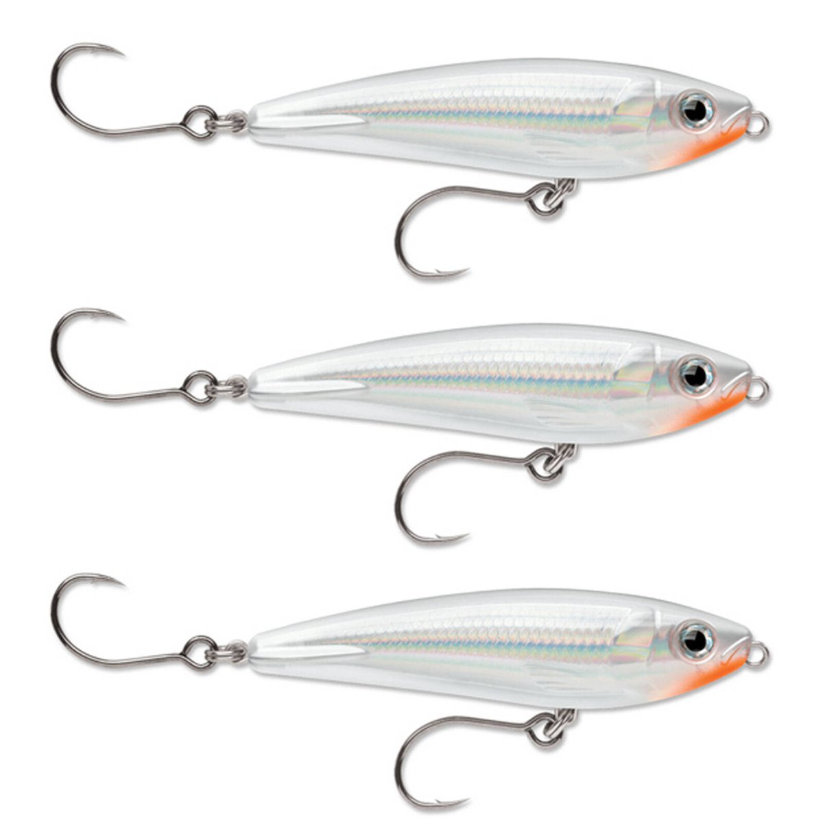 3x Rapala 9cm Saltwater X Rap SubWalk Walk the Dog Bait Fish Lures ...