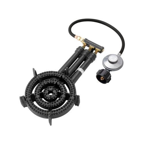 Gasmate Cast Iron Burner - 3 Ring Burner - Bunnings Australia