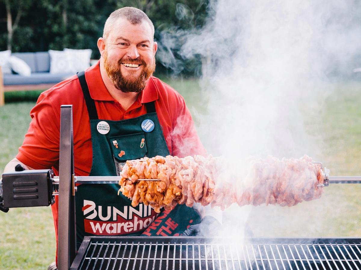 How To Use A Spit Roaster - Bunnings Australia
