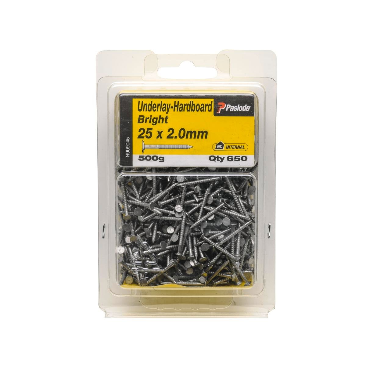 Paslode 25 x 2.0mm 500g Bright Steel Annular Underlay Nails - 650 Pack ...