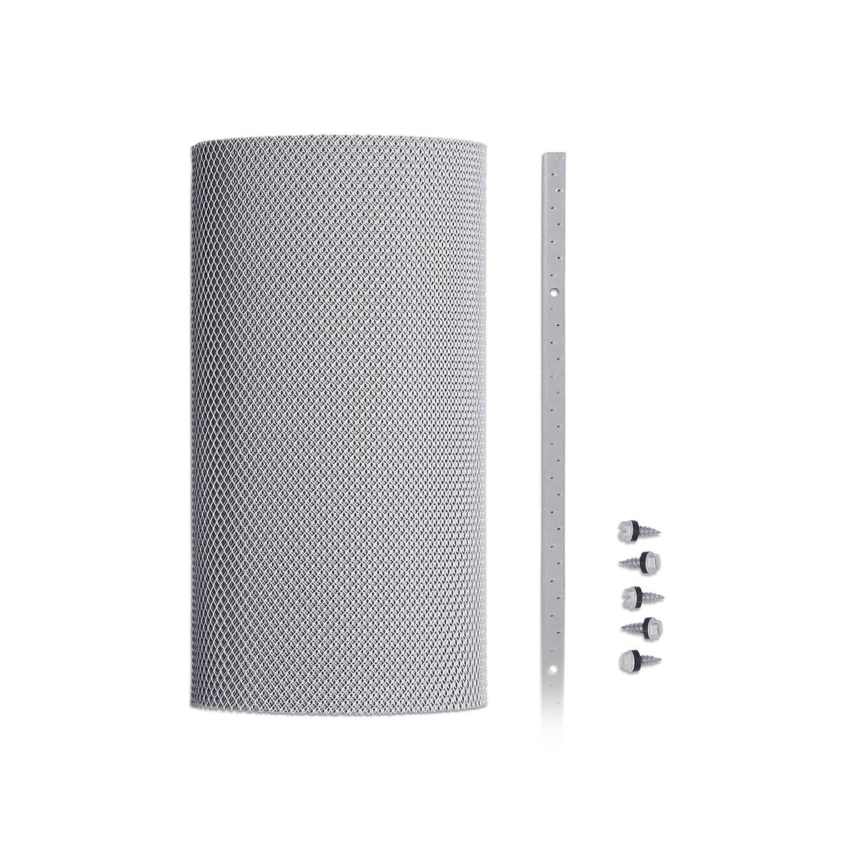 Blue Mountain Gutter Mesh 4mm Aluminium x 10m Tile Roof Kit - Bunnings ...
