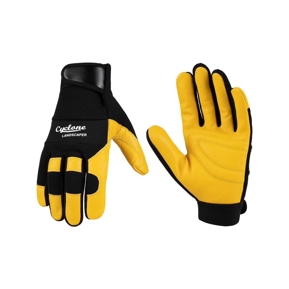 Cyclone Medium Leather Power Garden Gloves - Bunnings Australia