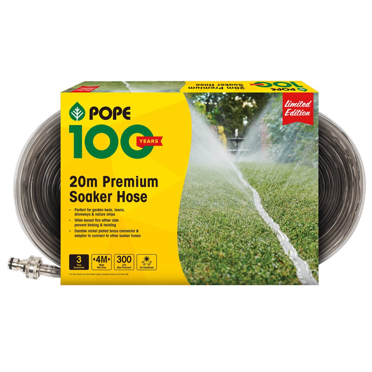 Pope 100 Year 20m Premium Soaker Hose - Bunnings Australia