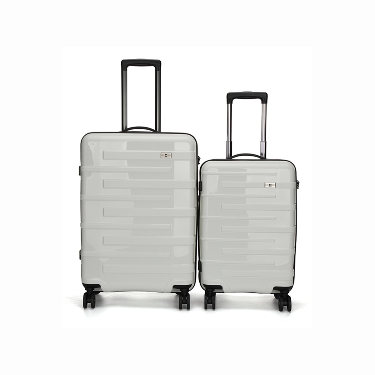Swiss Luggage Suitcase Lightweight rolling HardCase 2PCS 20"&24" Set ...