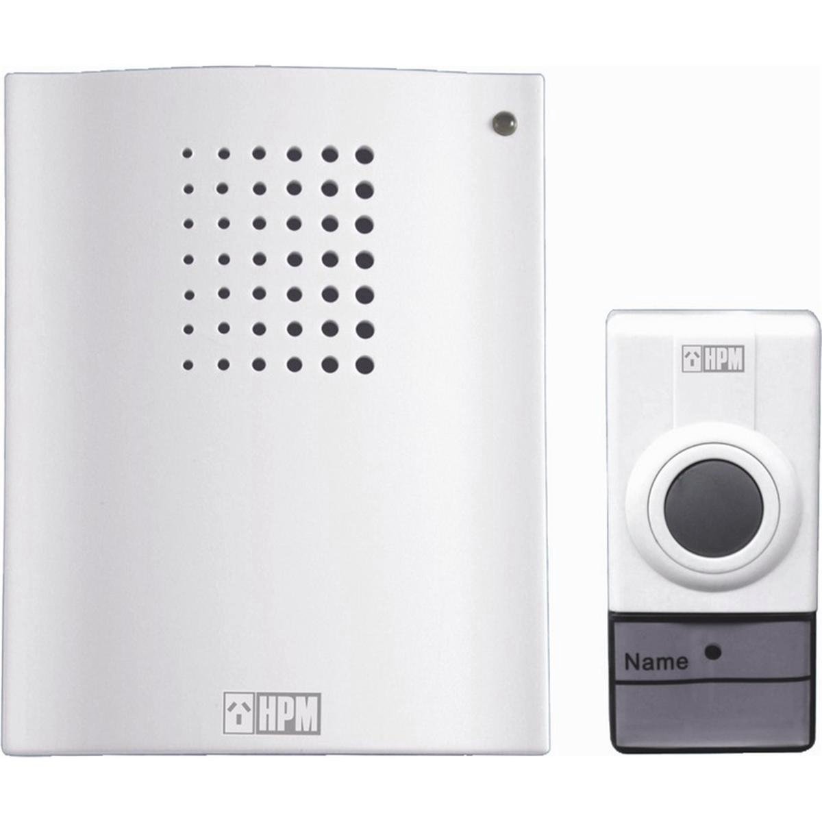 HPM Wireless Digital Door Chime White - Bunnings New Zealand