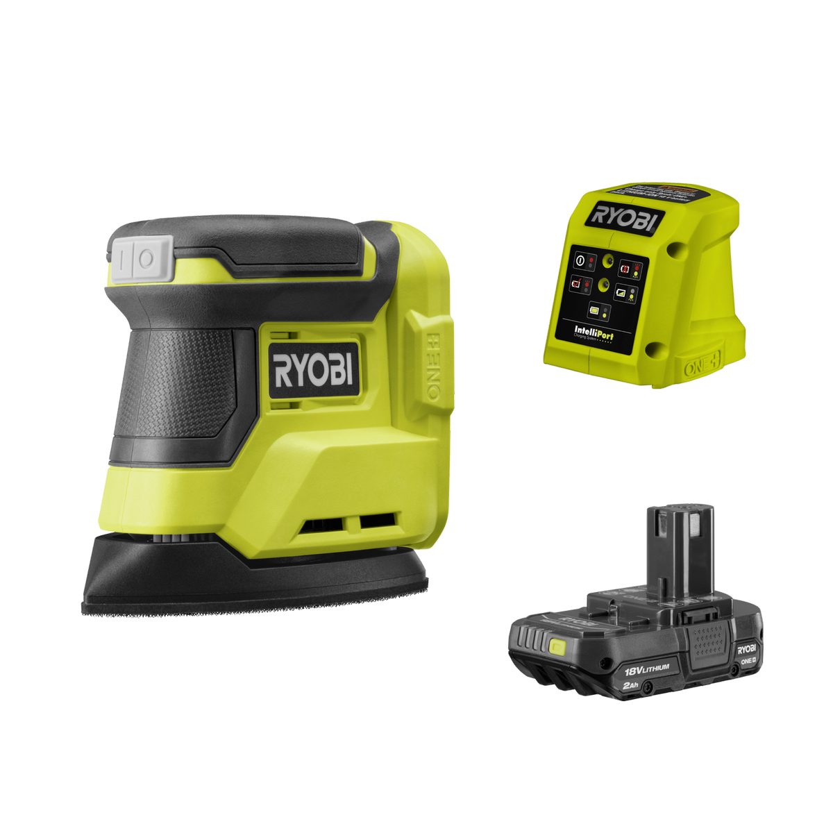 Ryobi 18V ONE+ Palm Sander Kit - Bunnings Australia