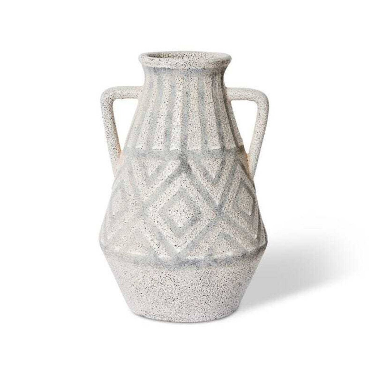 E Style Eliana 32cm Ceramic Plant/Flower Vase Decor - White - Bunnings ...