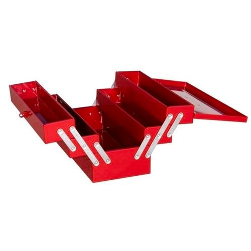 Craftright 460mm Red Tool Box with 5 Trays - Bunnings New Zealand