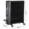 Arlec 2400W 11 Fin Oil Heater With 24 Hour Timer - Bunnings Australia