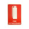 Brutus 300 x 225mm Fire Extinguisher Plastic Sign - Bunnings New Zealand