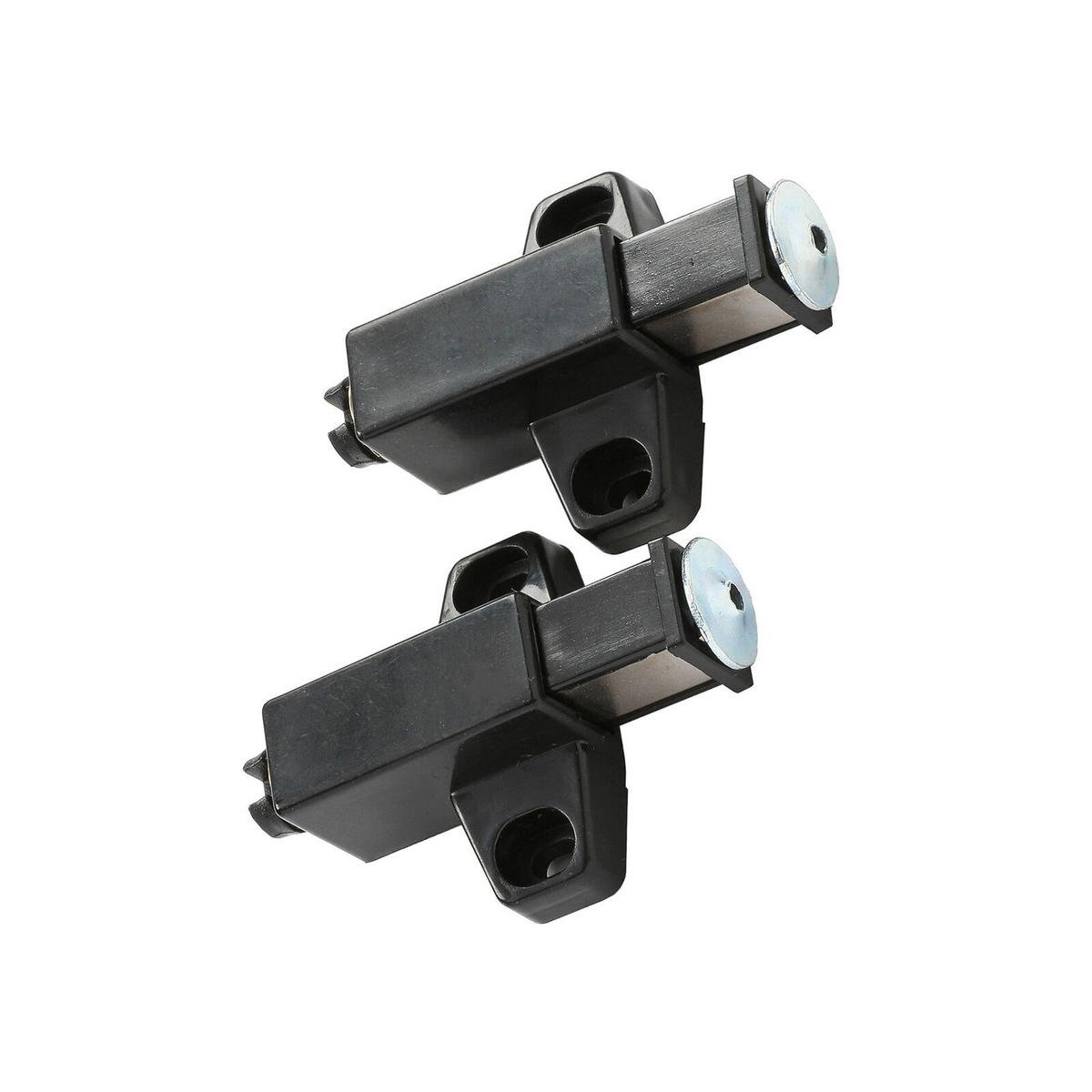 Hafele Black Magnetic Push Catch With Plate - 2 Pack - Bunnings New Zealand