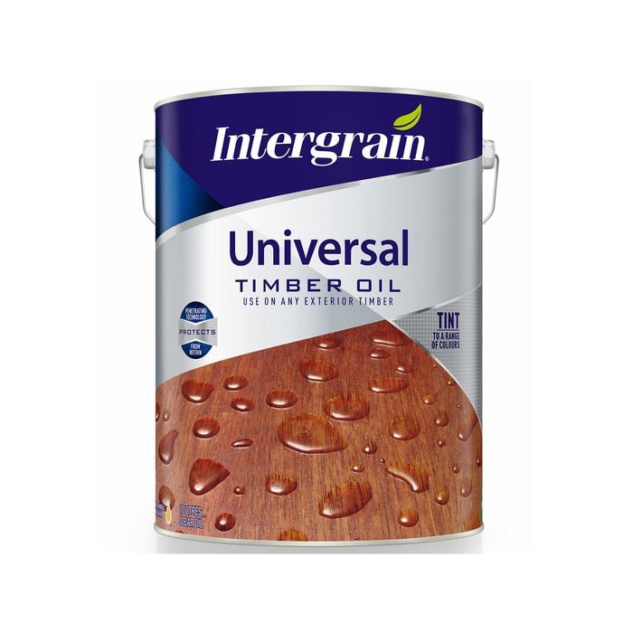 Intergrain 10L Clear Universal Timber Oil - Bunnings Australia