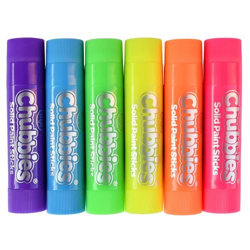 Boyle Fluorescent Colours Chubbies Paint Sticks - Bunnings Australia