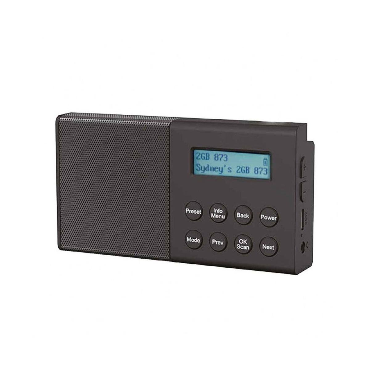 Laser DAB/FM Portable Radio with Bluetooth Speaker - Black - Bunnings ...