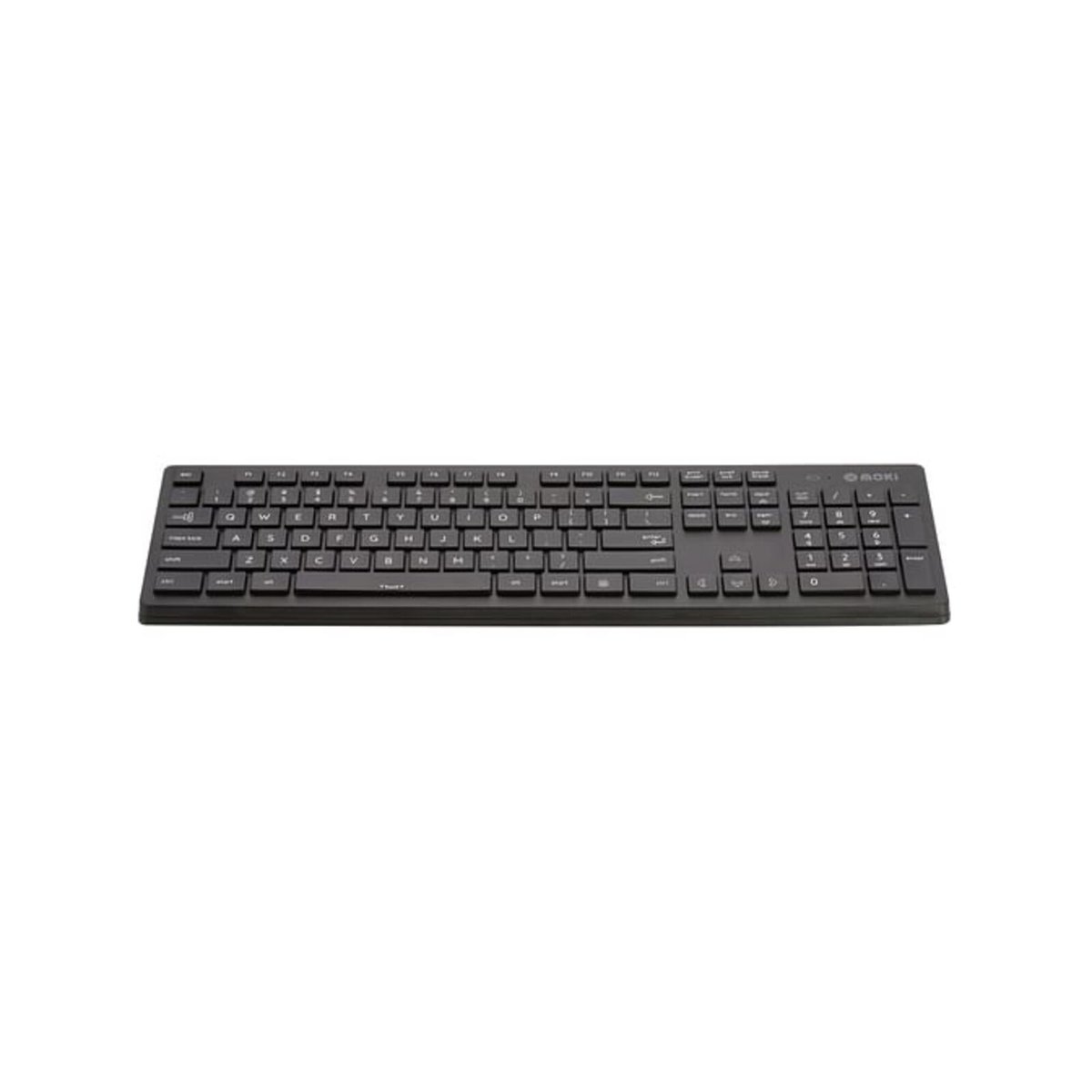 Moki Wireless Keyboard - Black [ACC KEWLS] - Bunnings Australia