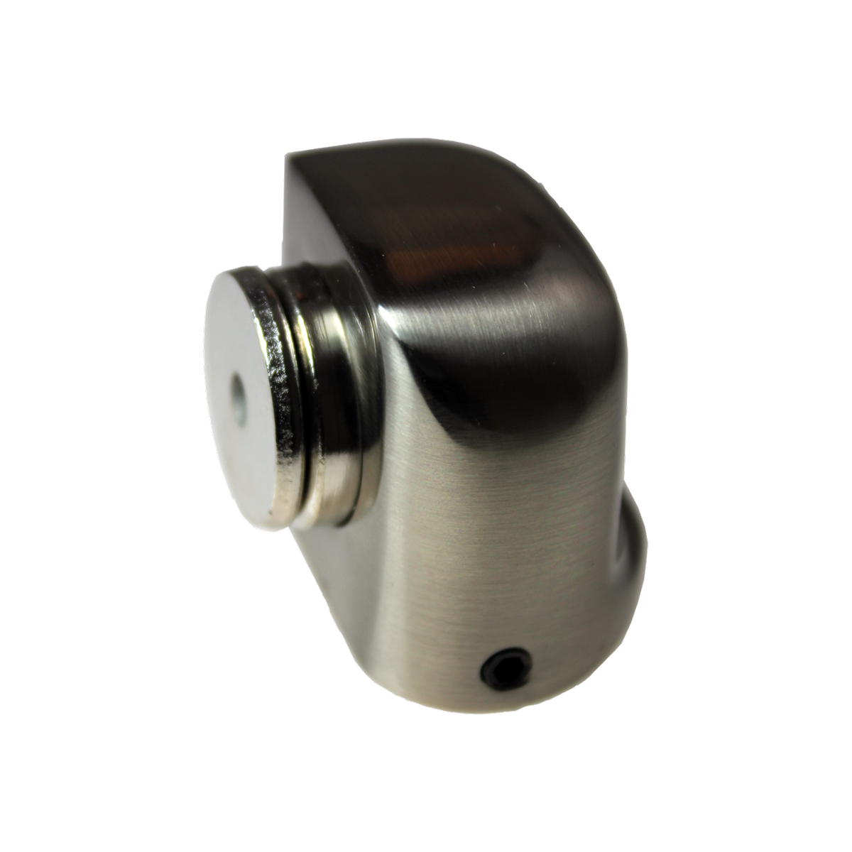 Adoored Satin Chrome Half Moon Magnet Door Stop - Bunnings Australia