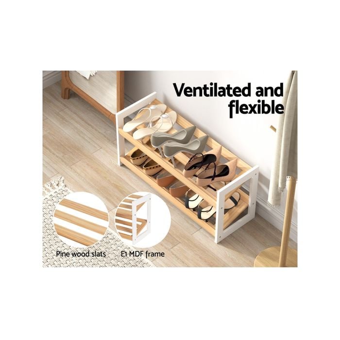2 Tier Storage Shoe Rack - Bunnings Australia