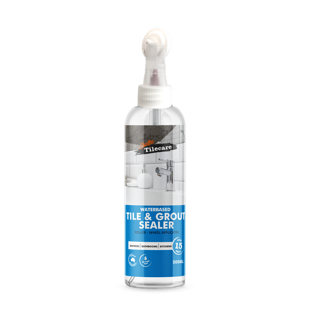 Betta TileCare 500ml Tile And Grout Sealer With Wheel Applicator ...