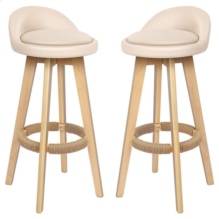 ALFORDSON Bar Stools 2X - Bunnings Australia