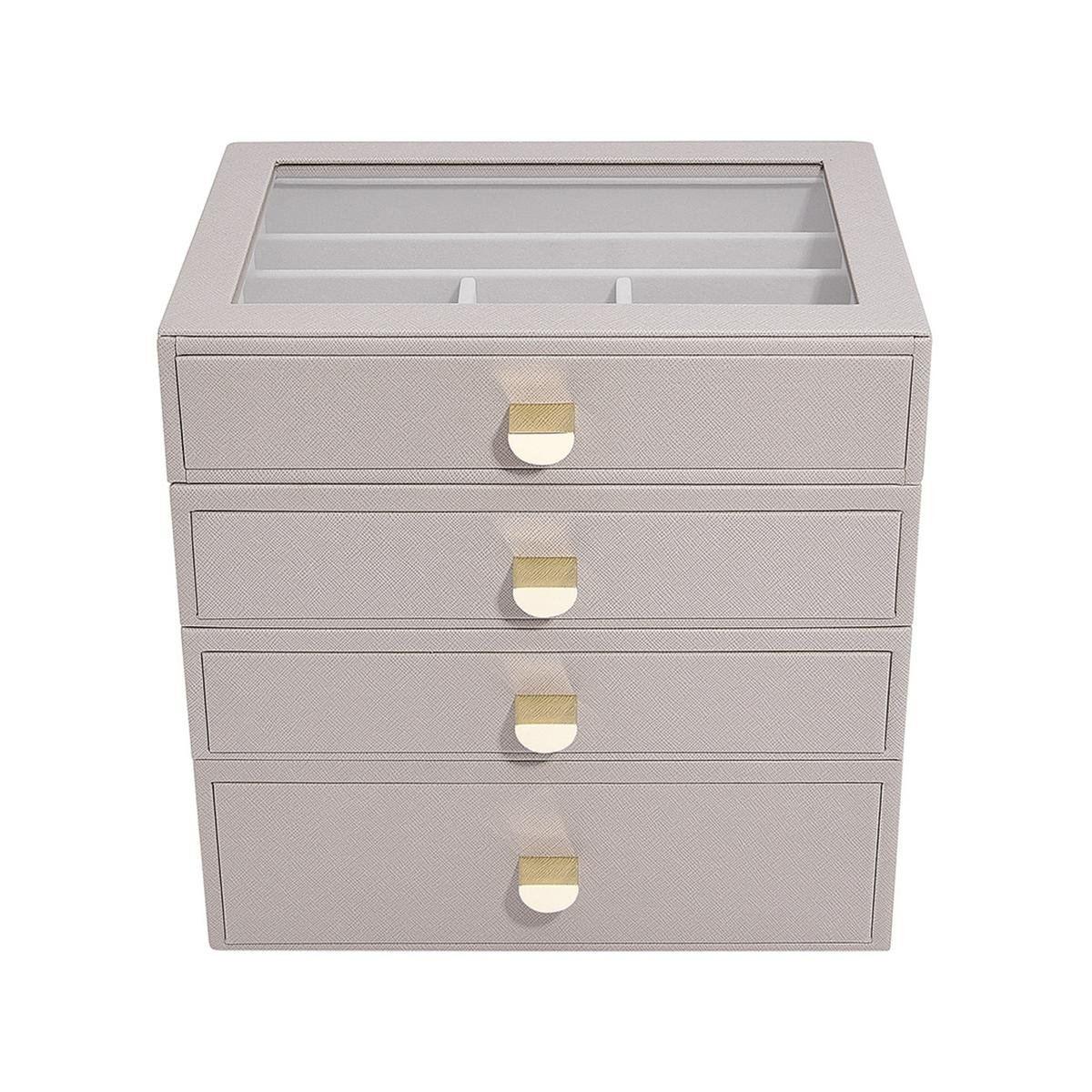 Stackers Classic Drawer Set 4 Taupe - Bunnings Australia