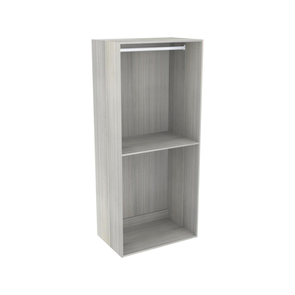 Lugna 2048 x 900 x 580mm Mist Double Hanging Robe Insert - Bunnings ...