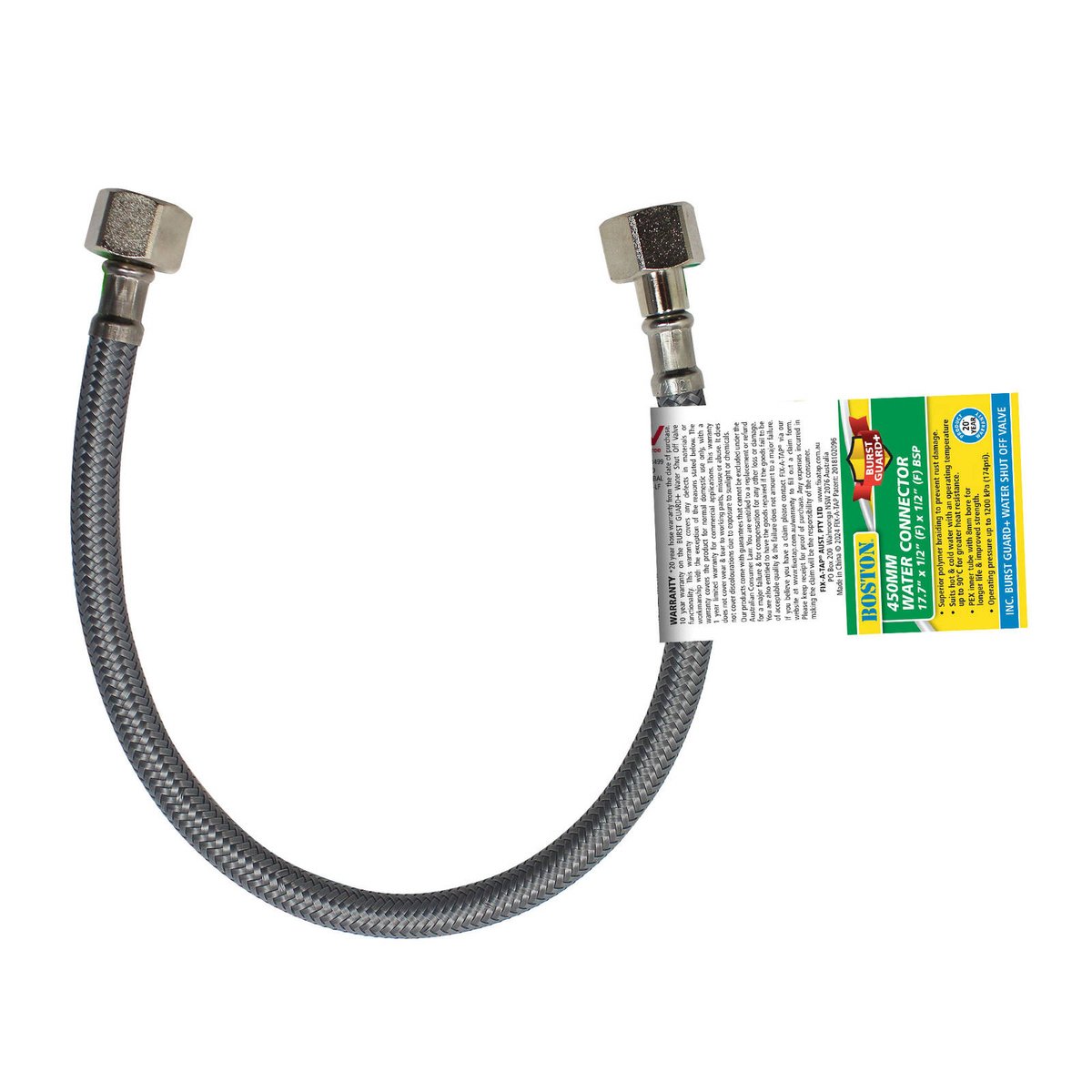 BOSTON 450mm Burst Guard Plus Lead-free Water Connector - Bunnings ...